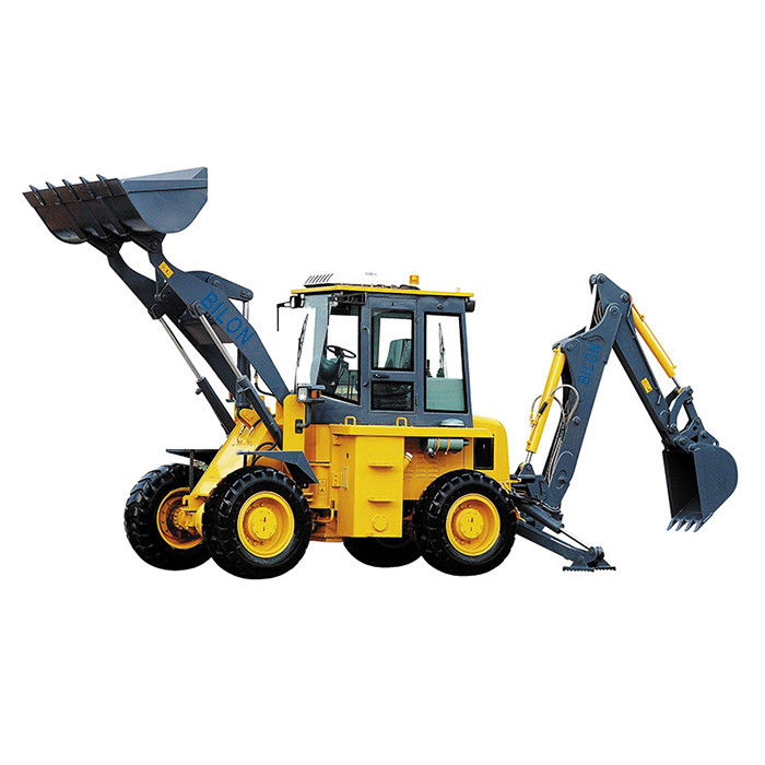 1.8T Compact Backhoe Loader 9500 Rated Load With Custom Color