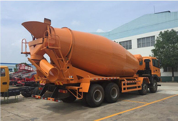Easy To Control Concrete Mixer Truck 6m Concrete Agitator Truck 1 Year ...