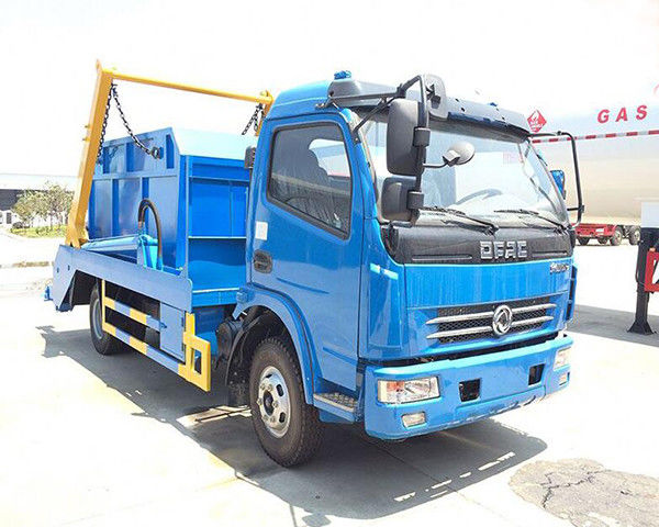 Diesel Fuel Type Waste Management Garbage Truck 4x2 With 95hp Engine ...