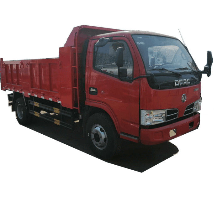 Dongfeng 5 Ton Mini Dump Truck / Diesel Fuel Type Crawler Tipper Truck
