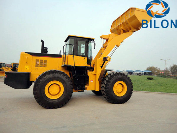 Bilon 968 6 Ton Wheel Loader Machine With 3.5 M3 Bucket And Max. Travel ...