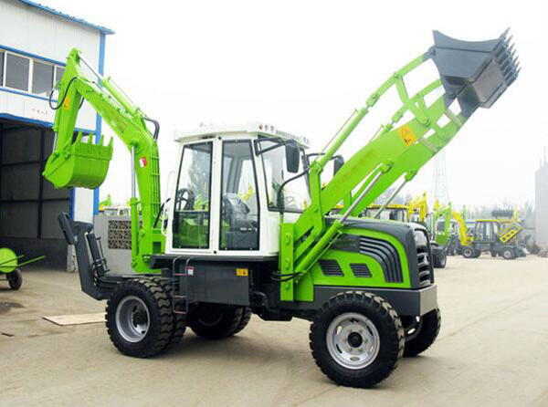 High Efficiency Backhoe Loader 6 Ton Mini Tractor Backhoe