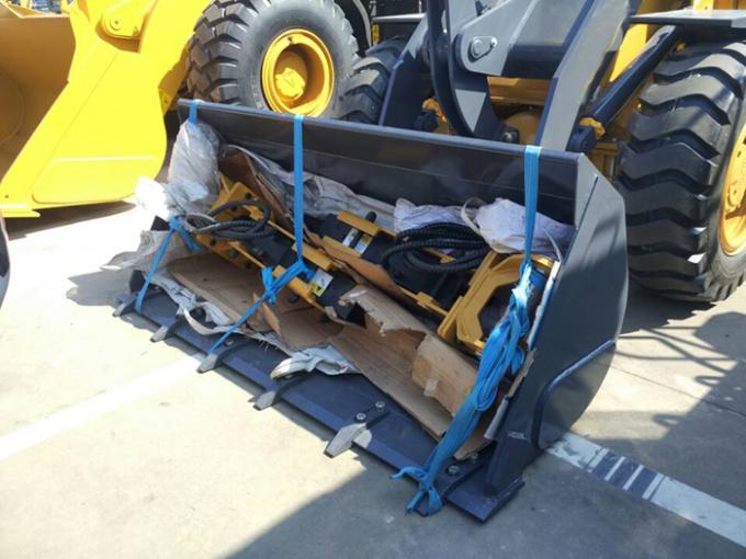 1.8T Compact Backhoe Loader 9500 Rated Load With Custom Color