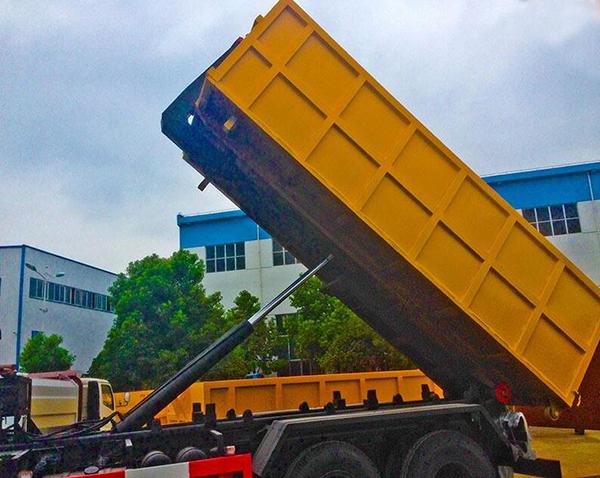 6x4 Garbage Compactor Truck 15 Ton - 20 Ton Roll Off Garbage Truck