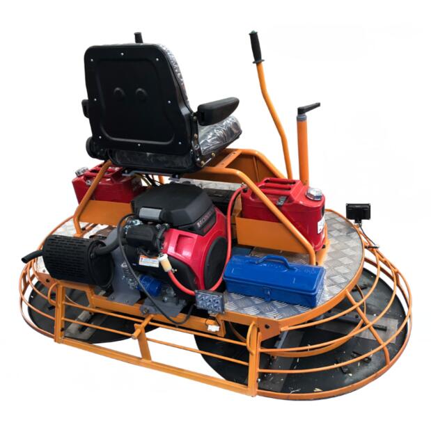 High Efficiency Concrete Ride On Power Trowel 24HP Driving Type ...