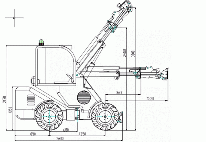 Multi - Functional Wheel Loader Machine / Quick - Change Device ...