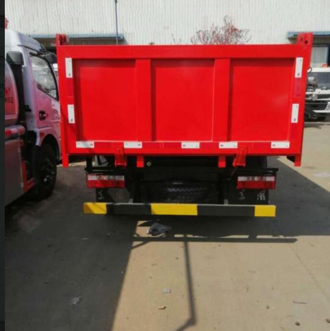 Dongfeng 5 Ton Mini Dump Truck / Diesel Fuel Type Crawler Tipper Truck
