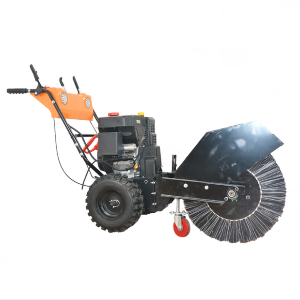 60cm Working Depth Truck Tractor Gas Snow Sweeper With Hydraulic System