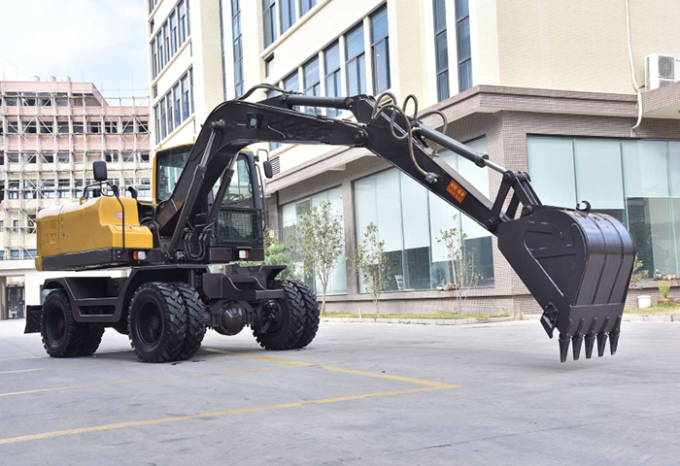 9 Ton 0.35CBM Bucket Road Builder Excavator Digger Machine